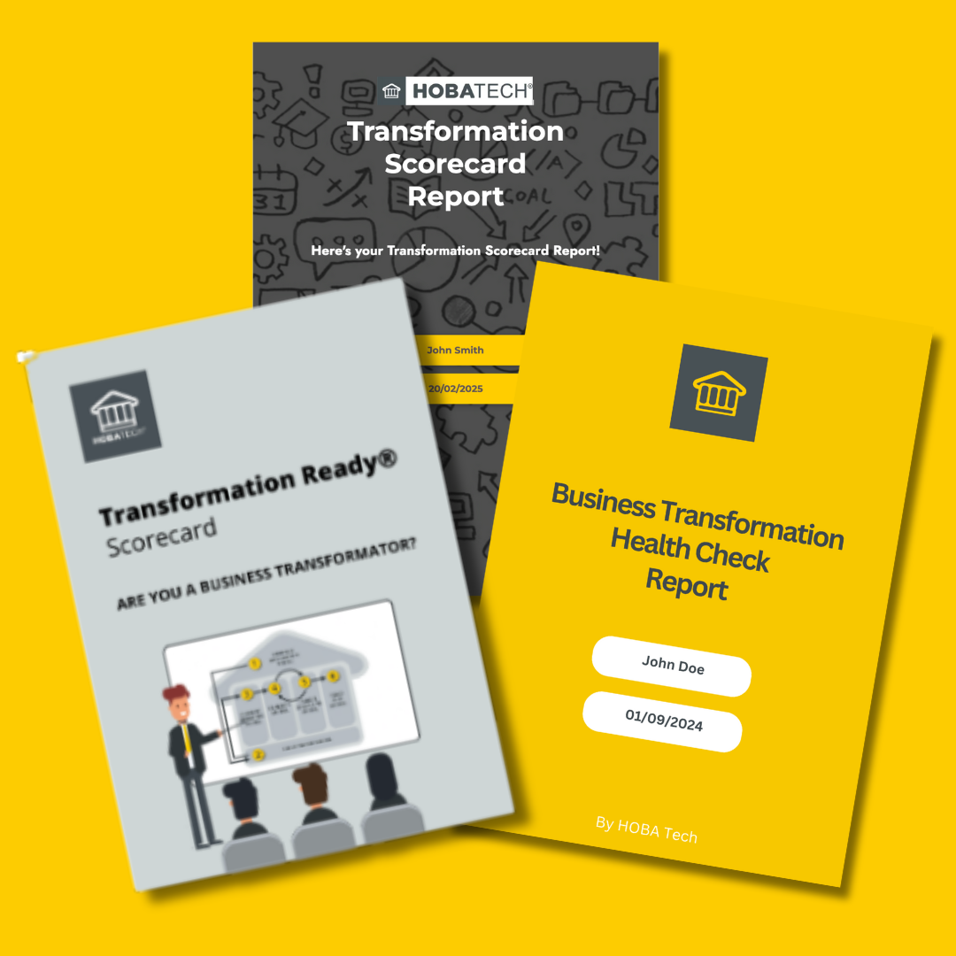 HOBA Business Transformation Scorecards | Assess Your Transformation Journey
